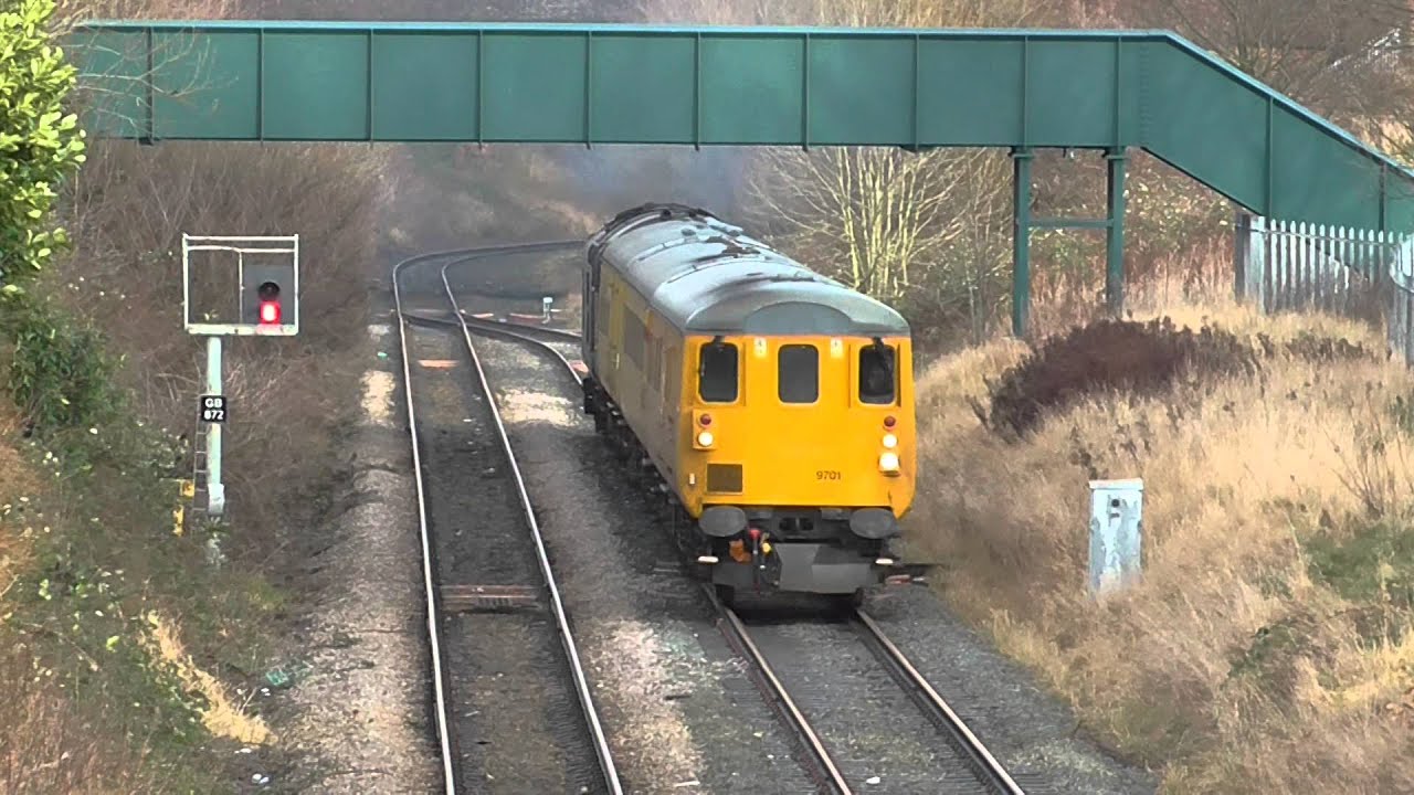 NR DBSO No 9701 + DRS Class 37 No 37682 on 1Q14 Longsight - Longsight ...