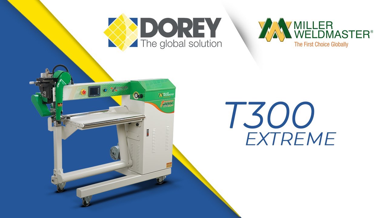 Miller Weldmaster T300 Extreme - YouTube