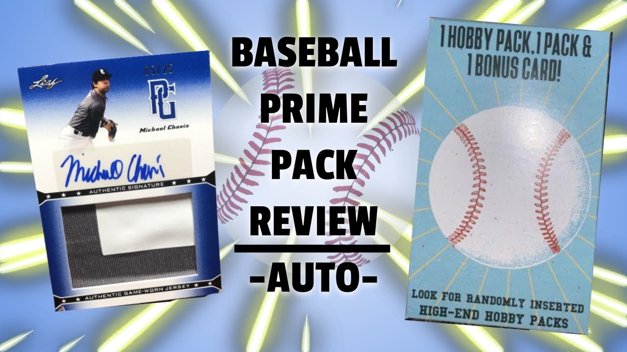 Walgreens Baseball Prime Pack Review! (BIG PC PULL!) - YouTube