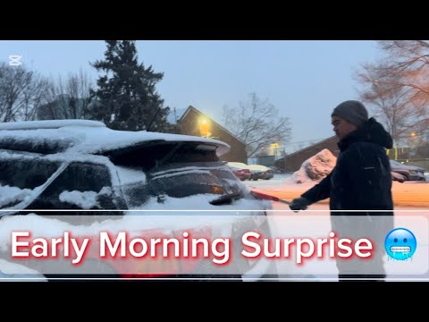 IT’S SNOWING AGAIN | Thursday Morning Surprise - YouTube
