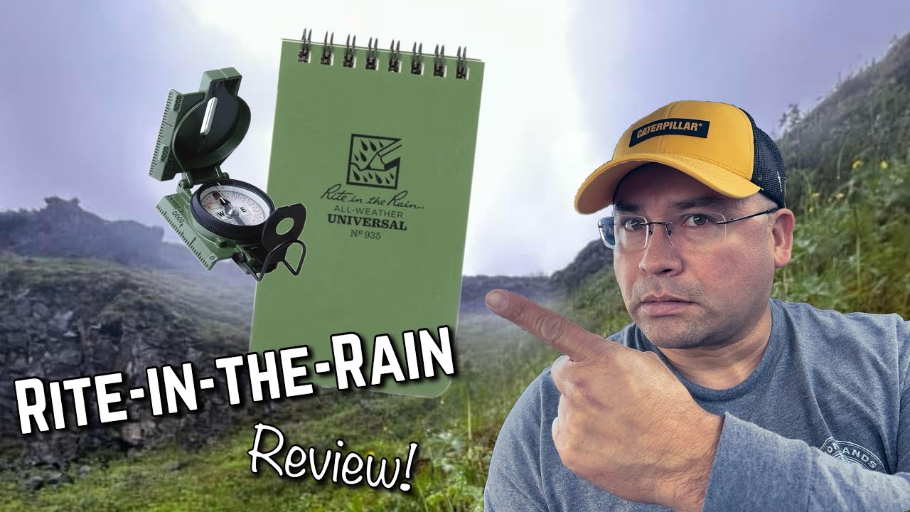 Rite-In-the-Rain PAPER Product REVIEW! Yes.. You Can Write In The Rain ...