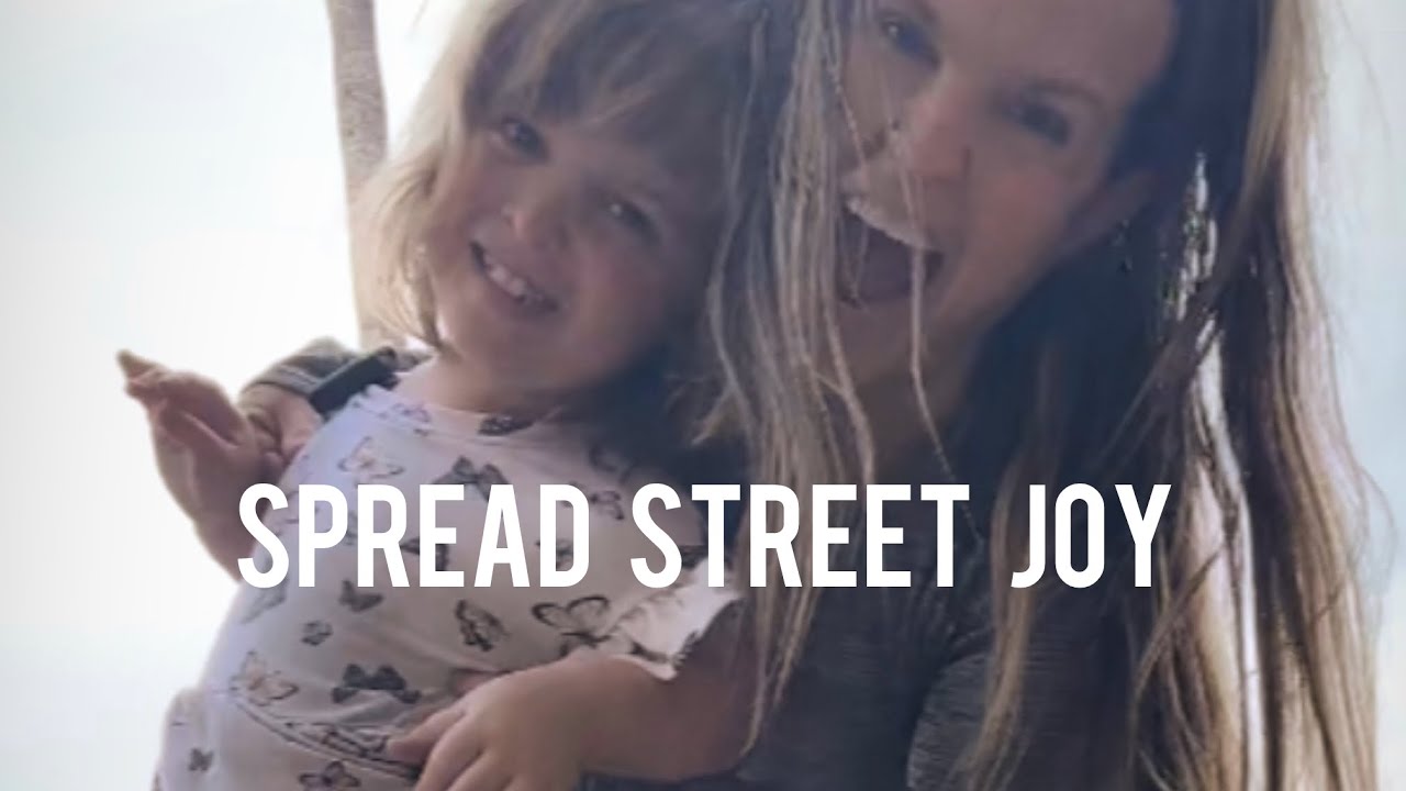 Giving thanks to all of our Neighbors - Spreading Street Joy - YouTube