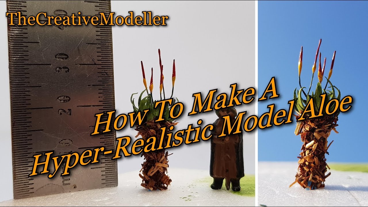 How To Make a Hyper-Realistic Model Aloe - YouTube