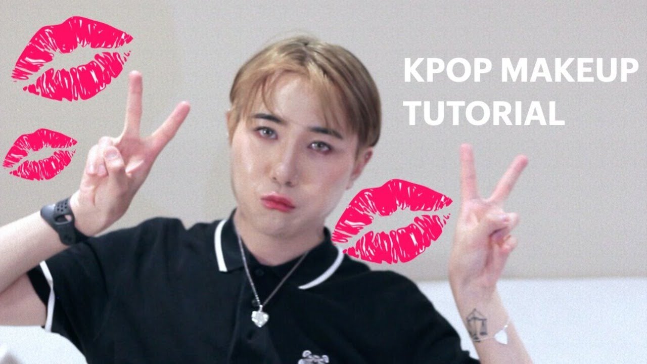 Male Kpop Makeup Tutorial (Boy Makeup Tutorial) Korean Pop bang #BTS ...