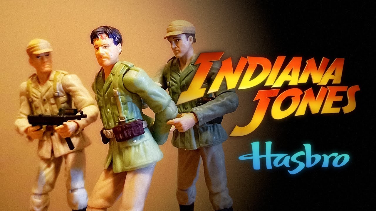 Indiana Jones: Deluxe German Soldiers Figure 2-Pack Review - YouTube