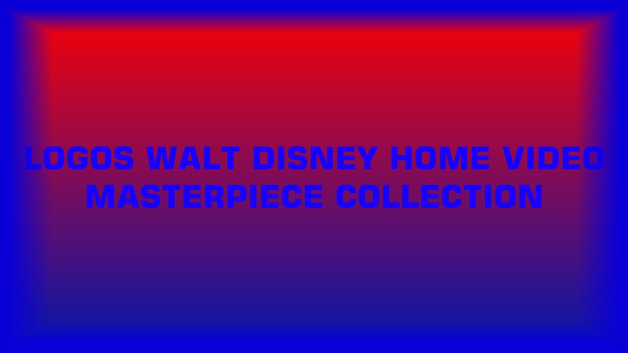 Walt Disney Masterpiece Collection logo - YouTube