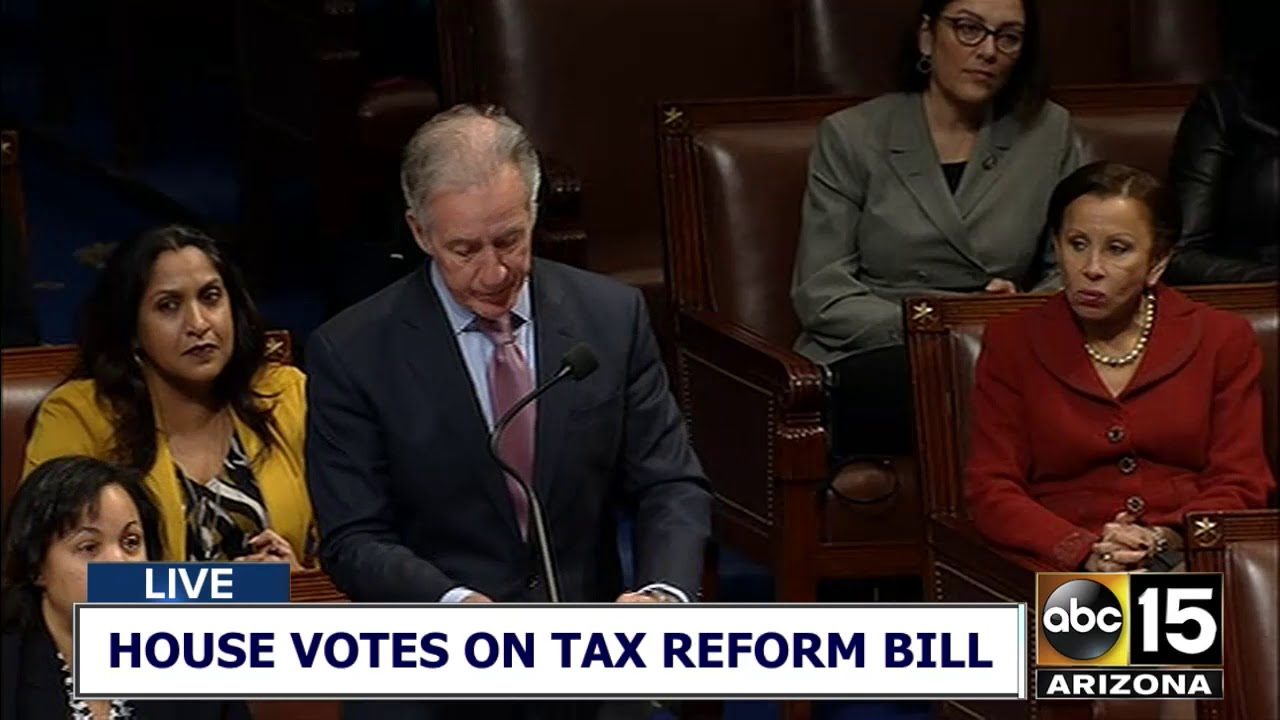 NOW: House of Representatives voting on tax reform - YouTube