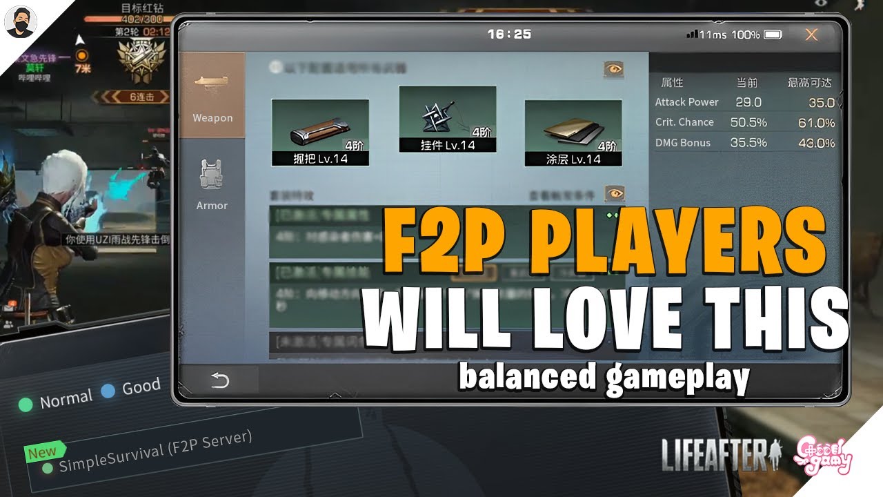 F2P Players will LOVE these Balance Gameplay on Simple Survival F2P ...
