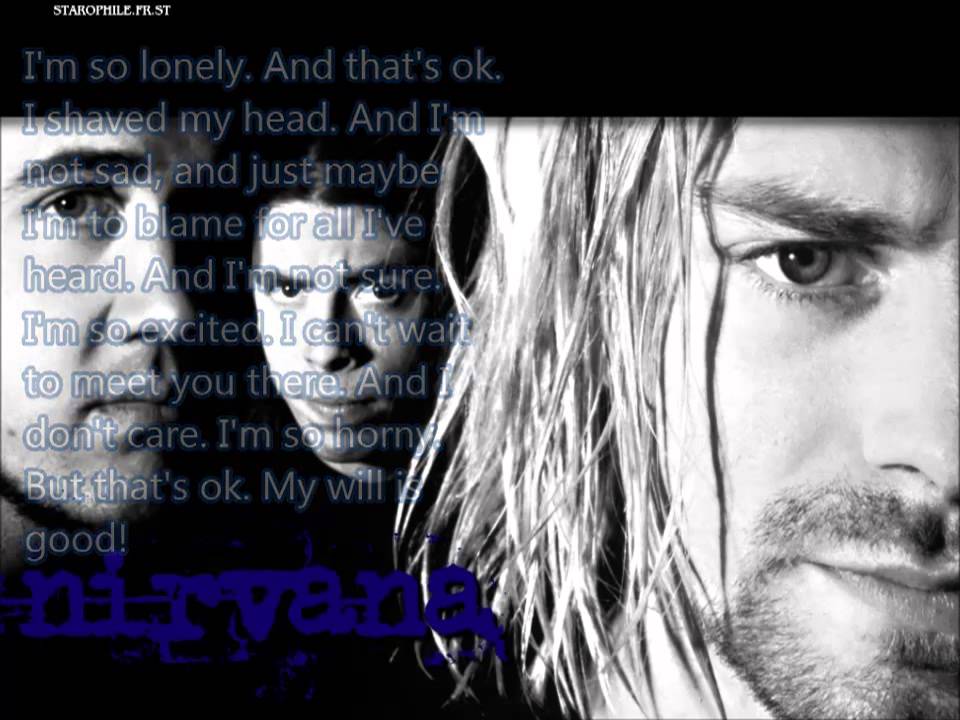 Nirvana - Lithium (lyrics) - YouTube