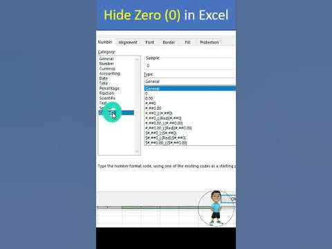 Hide & Unhide Zero 0 in Excel #excel #exceltips #shorts #exceltutorial #msexcel # ...