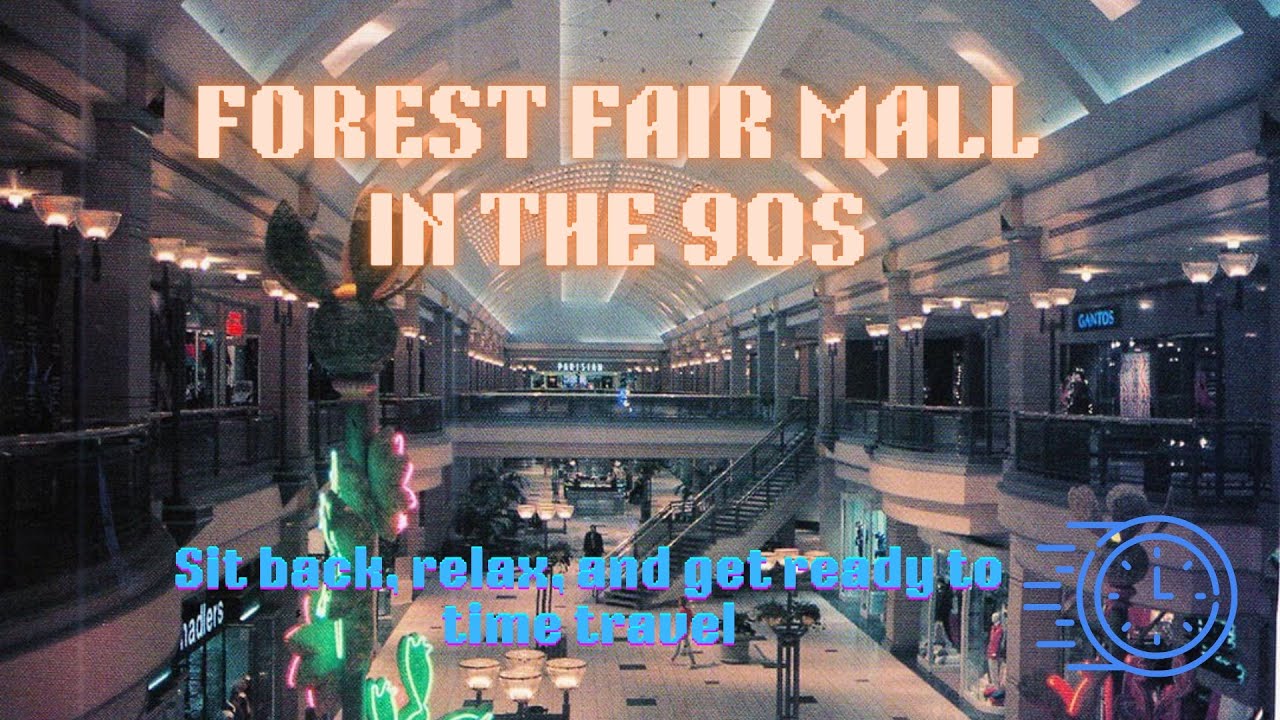 Time Travel to Forest Fair Mall in the 90s for 3 Minutes - YouTube