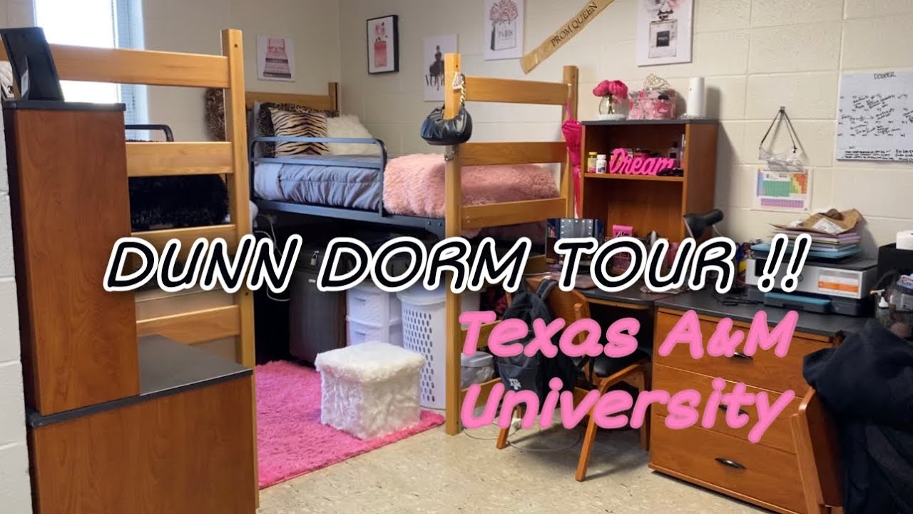Dunn Room Tour !!!The Commons at Texas A&M University - YouTube