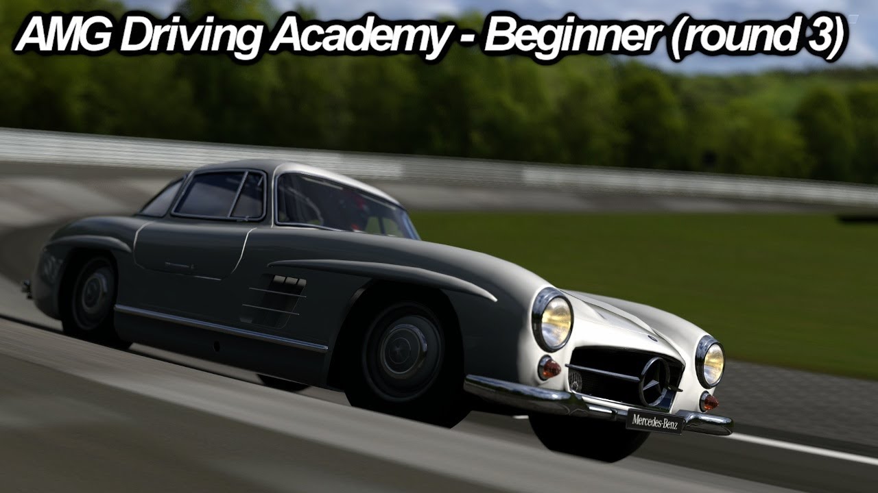 ROAD TO GT5 - AMG Driving Academy - Beginner (round 3) - Gold 2'05''214 ...