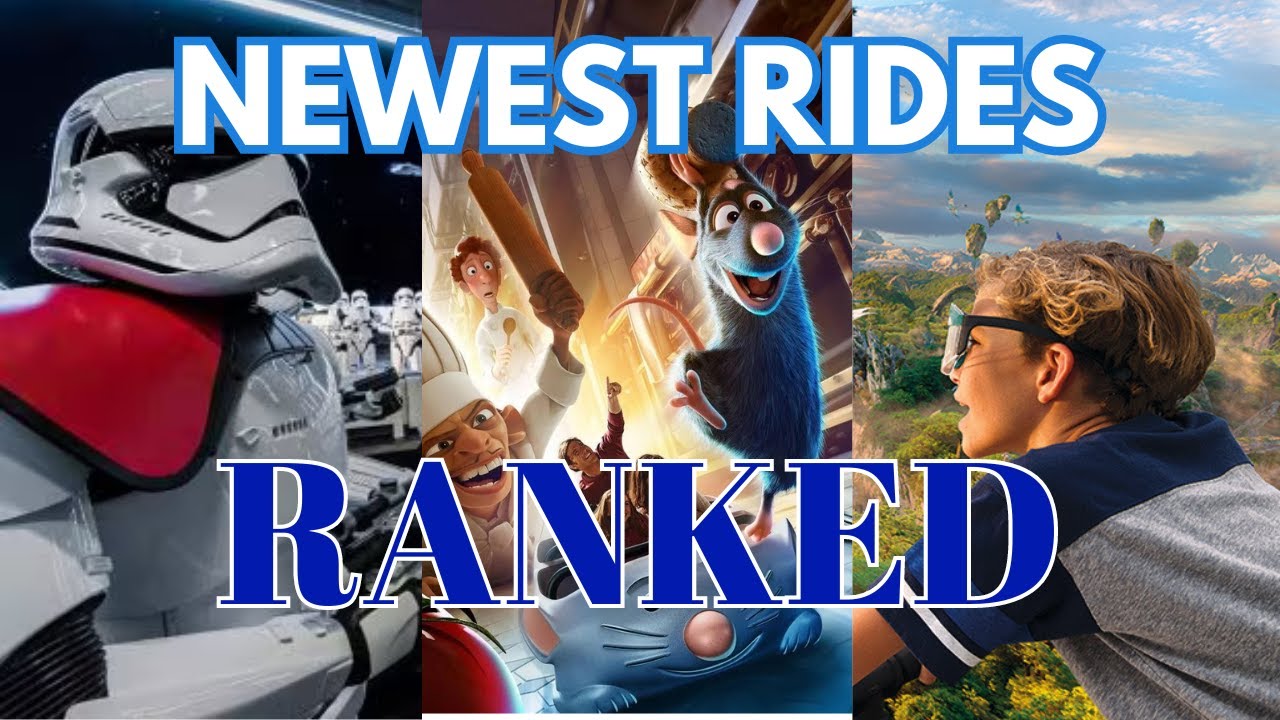 RANKING Walt Disney World's TOP 10 NEWEST Rides! - YouTube