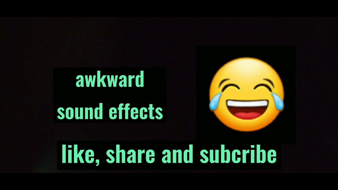 awkward sound effects - YouTube
