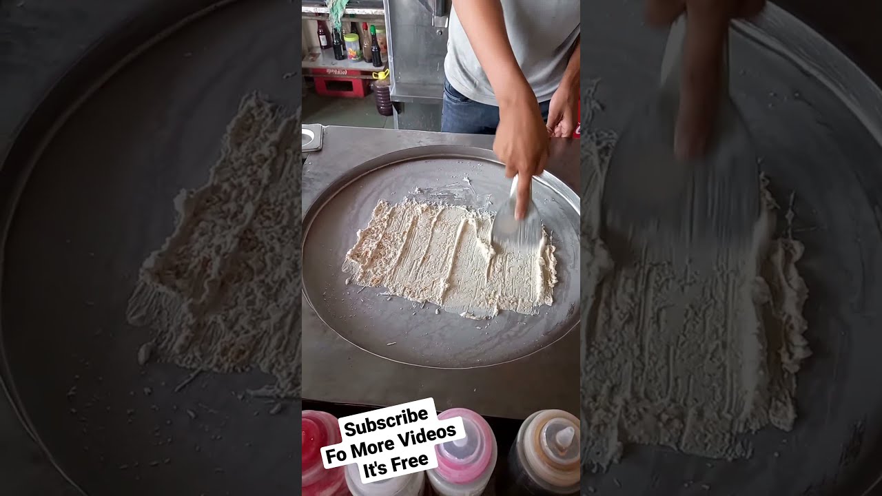 Mava Malai Roll Ice cream Rolls | Beast Live Ice Cream #shorts - YouTube