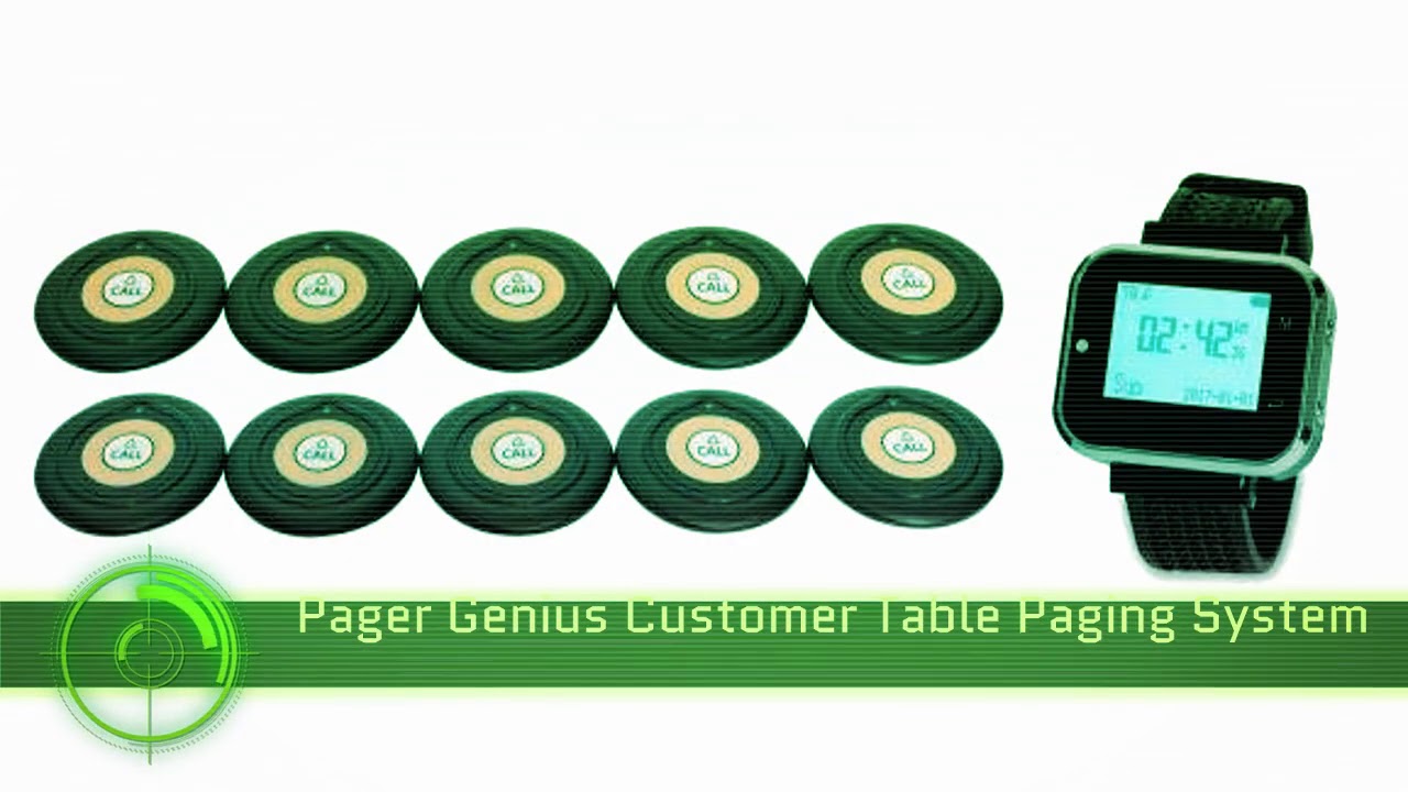 Server Paging System |Pager Genius - YouTube