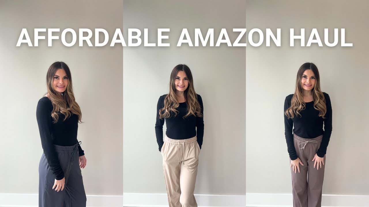 Affordable Amazon Clothing Haul | Amazon Fashion Try On Haul - YouTube