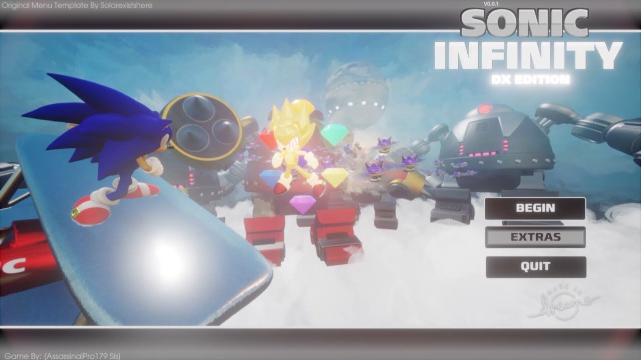 DREAMS PS4/PS5 - SONIC INFINITY DX!! - YouTube