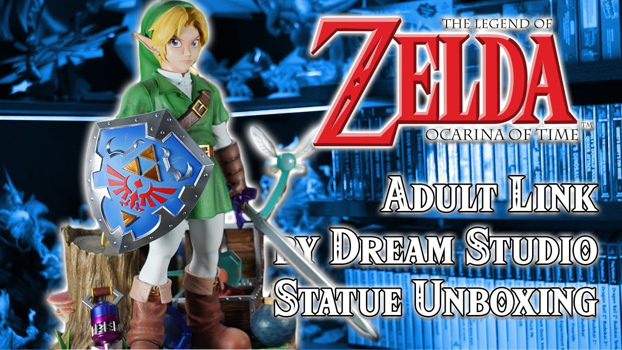 The Legend of Zelda Adult Link 1/4 Scale Statue by Dream Studio ...