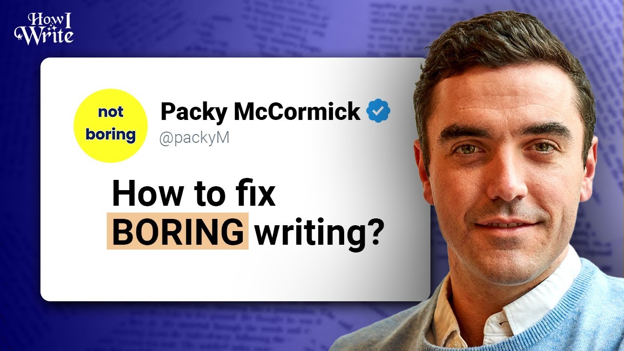 Packy McCormick: A Tactical Masterclass in Online Writing - YouTube