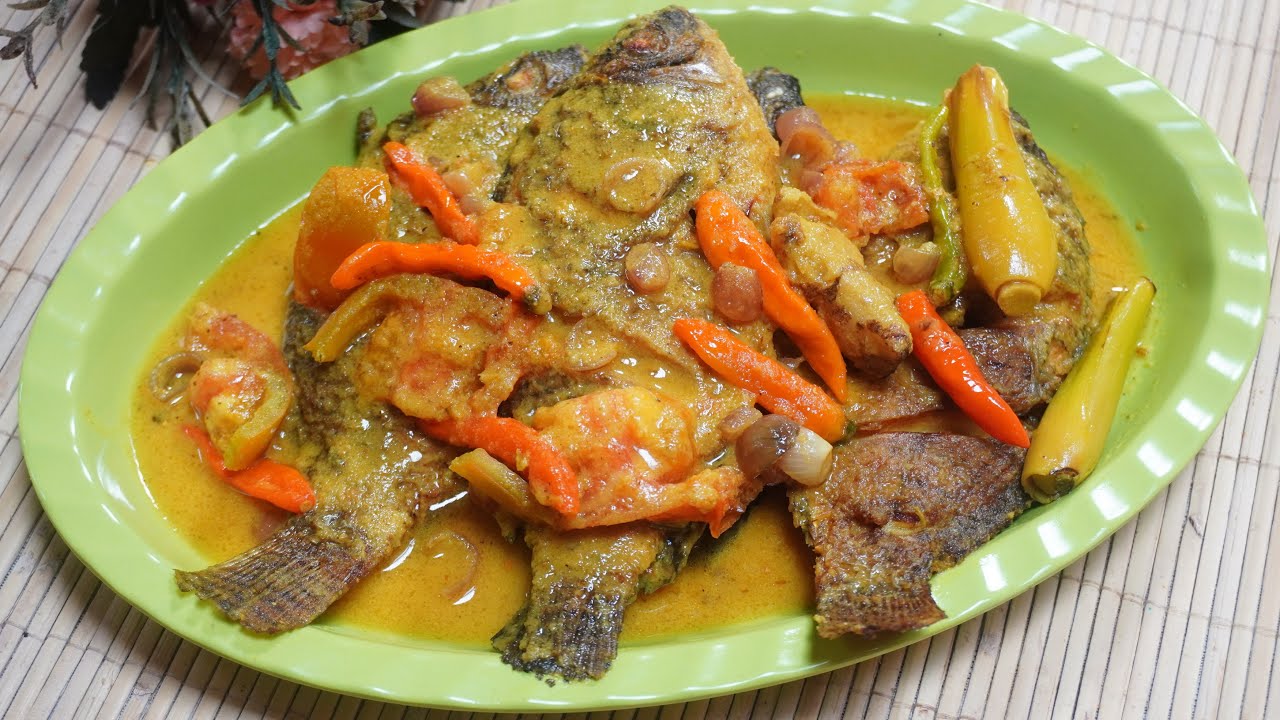 Ikan Mujair Dimasak Dengan Bumbu Ini Rasanya Enak Banget - YouTube