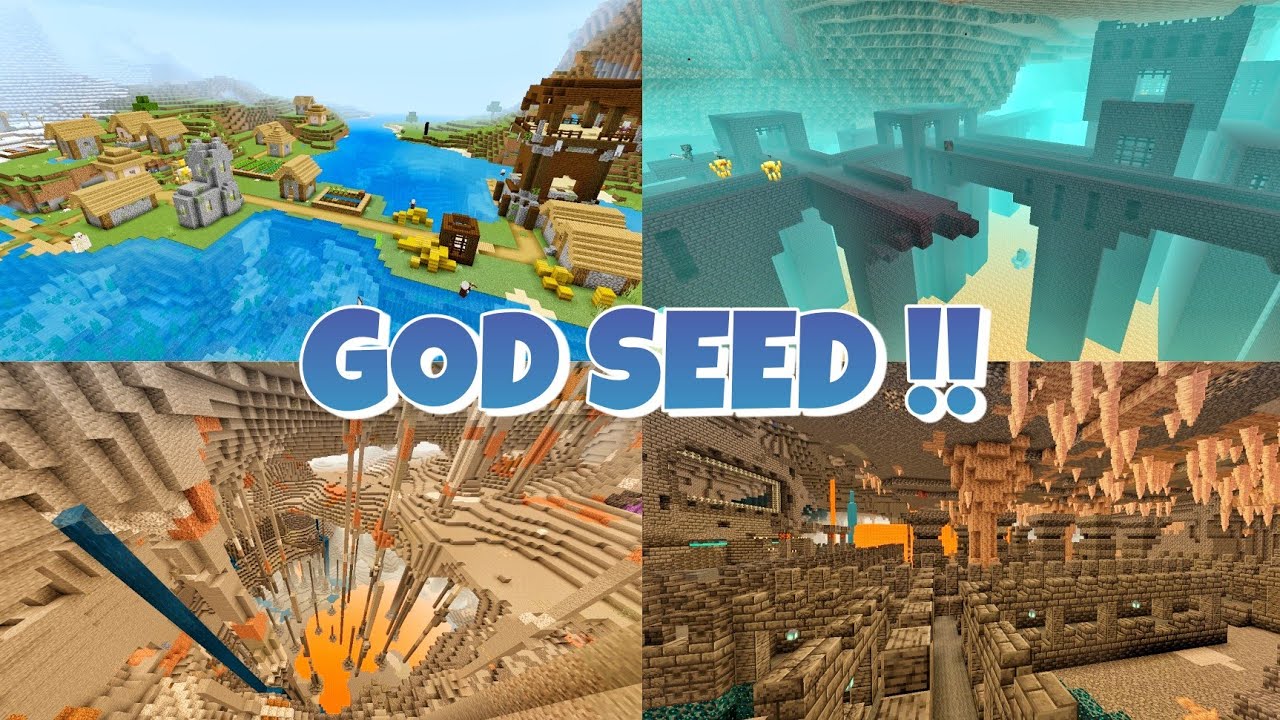 GOD Seed for Minecraft 1.18.32 | Minecraft Survival Seed | Best Seed ...