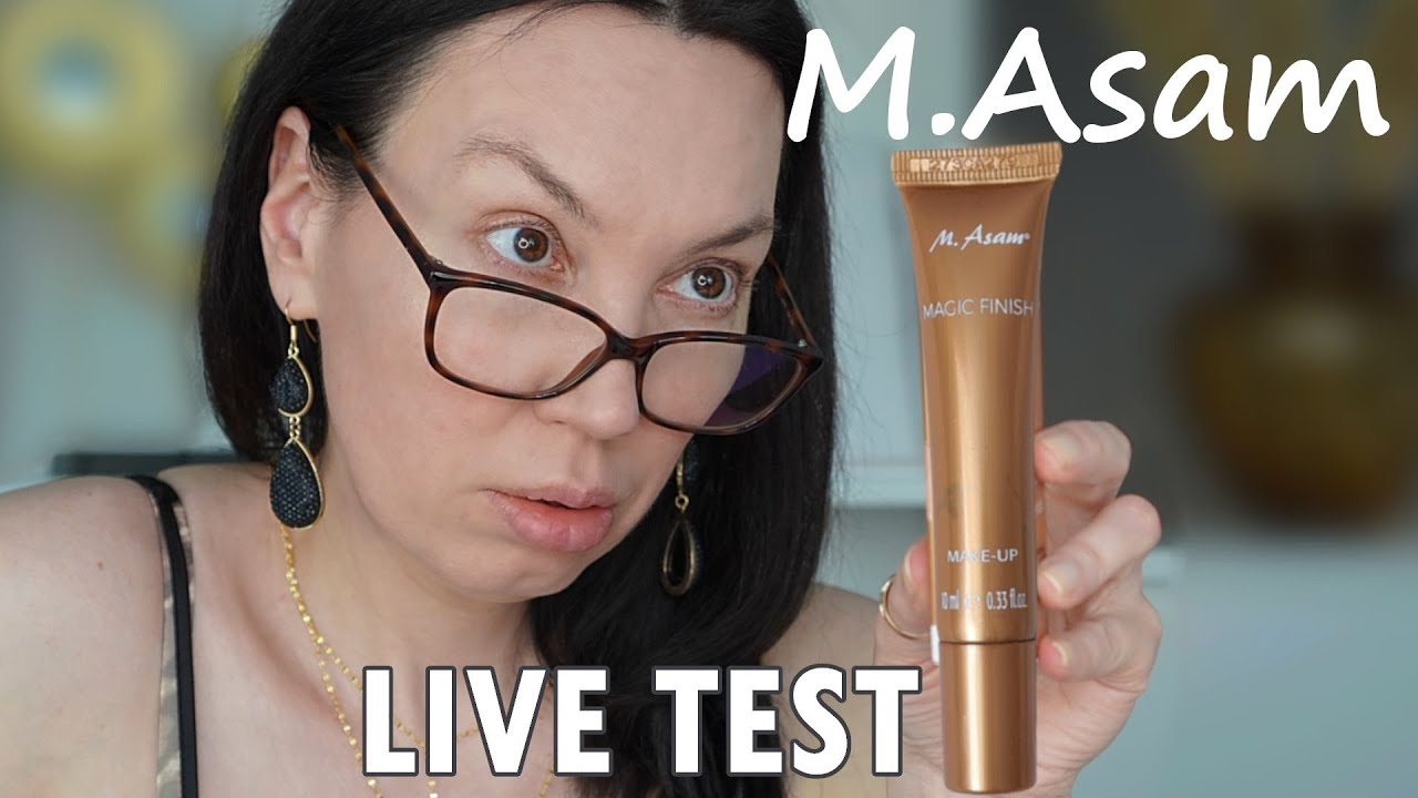 dm NEU M.ASAM Makeup MAGIC FINISH Limited Edition 2021 Live Test # ...