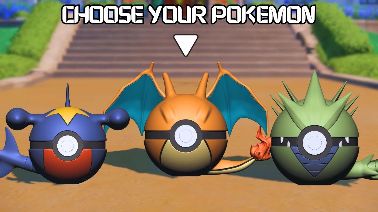 Choose Your Starter From its Perfect Pokeball - YouTube