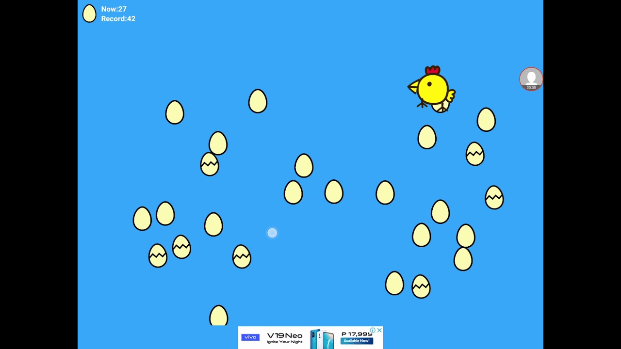 I am playing happy chicken from peppa pig - YouTube