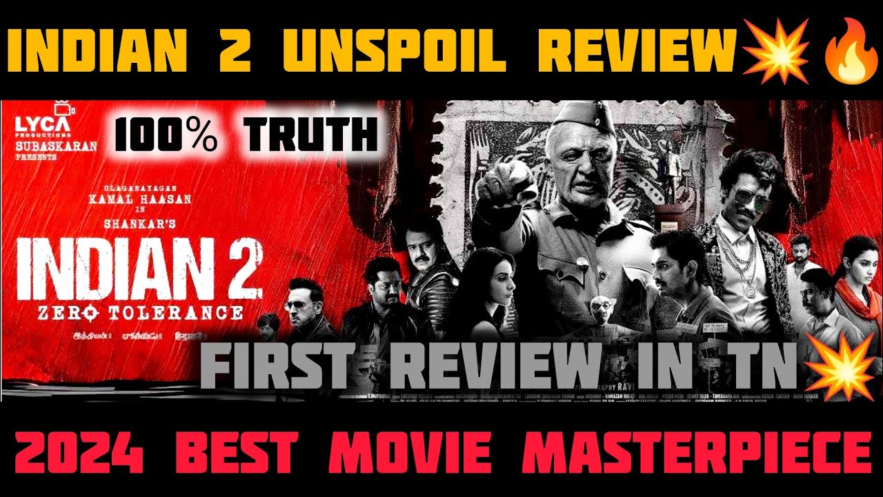 Indian 2 Review: A Thrilling Sequel or a Disappointing Follow-Up🥵💥 ...