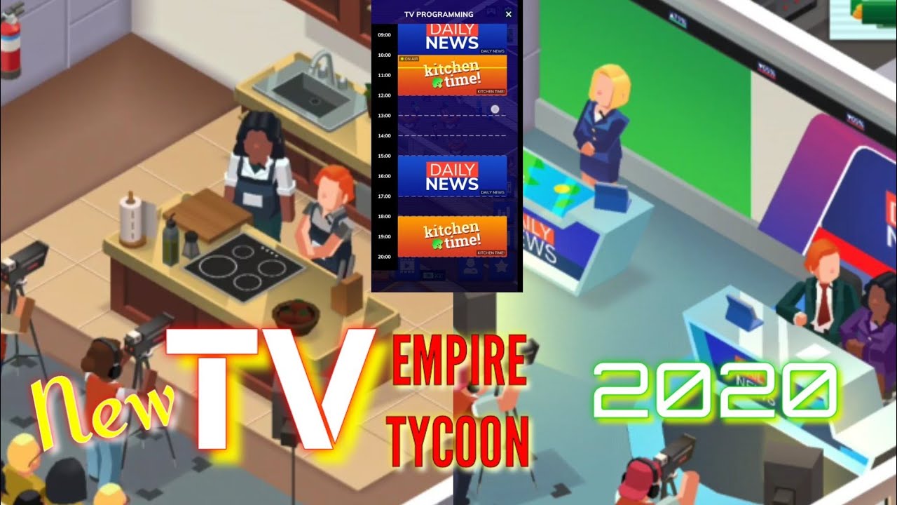 NEW GAME TV EMPIRE TYCOON - YouTube