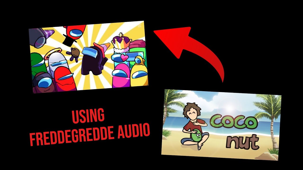 I used FreddeGredde's audio for my coconut song animation - YouTube