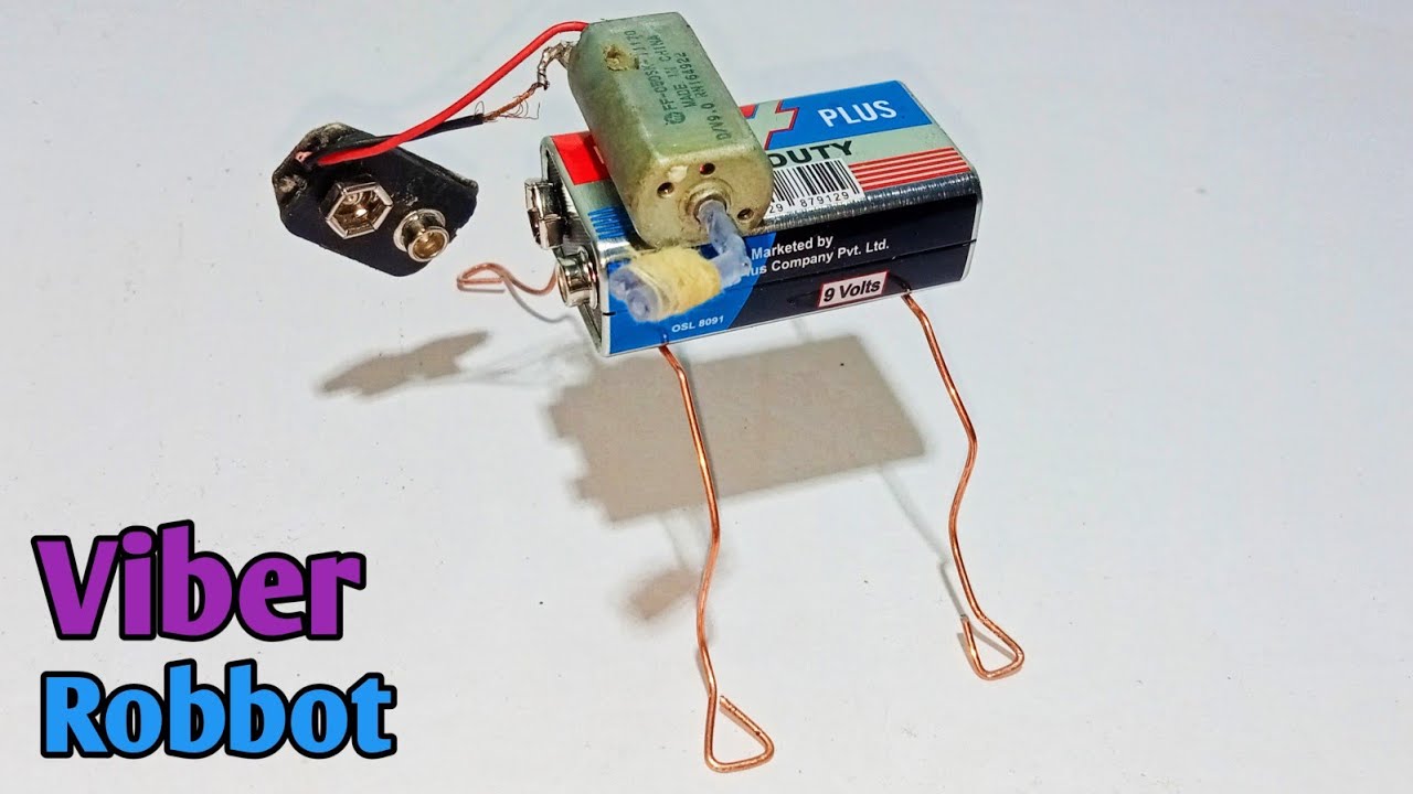 How to make Viberation Robot ( toy) - YouTube