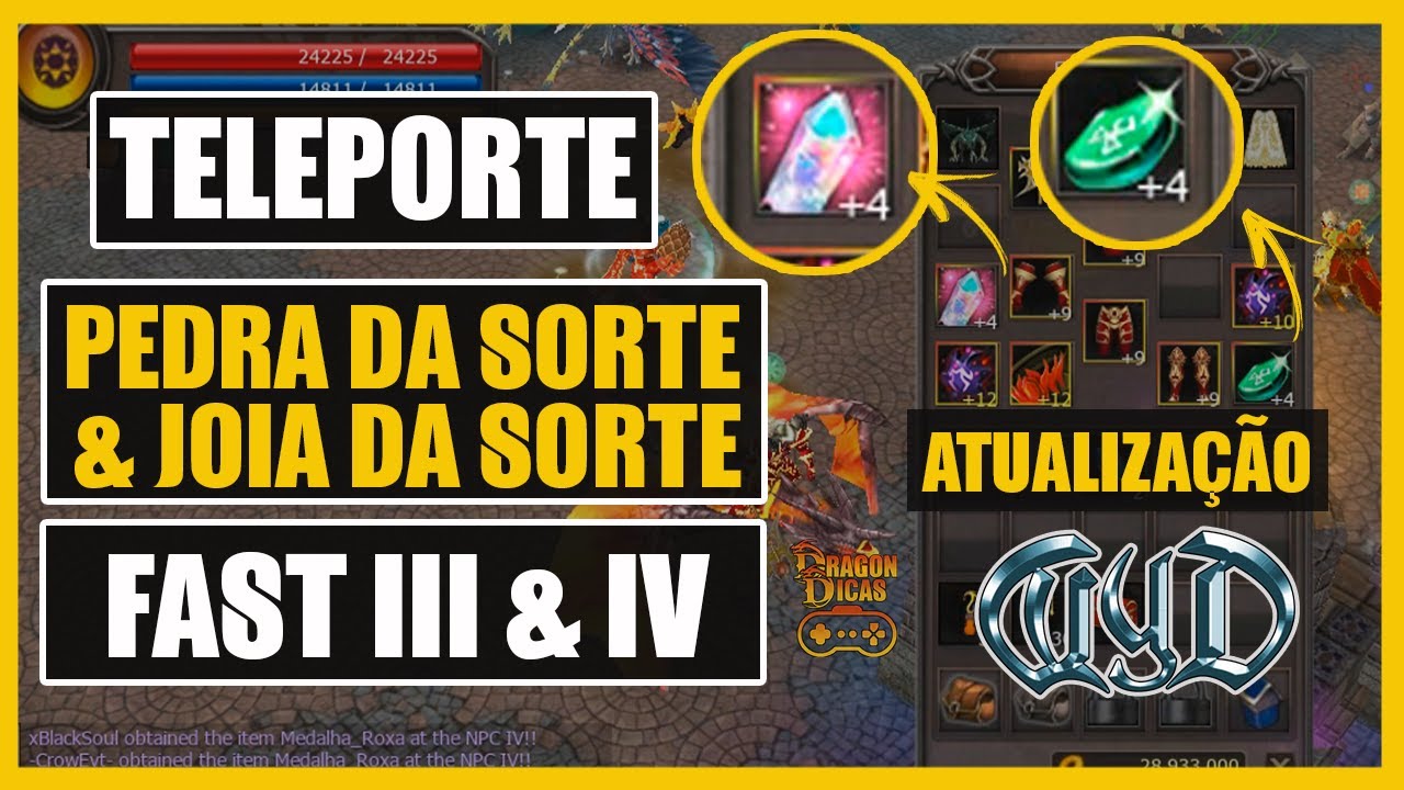 WYD GLOBAL: Como usar a Pedra da Sorte e Joia da Sorte - YouTube