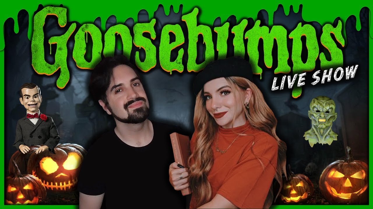 Goosebumps Live Show 🎃 Drinking Games + Reading Sprints - YouTube