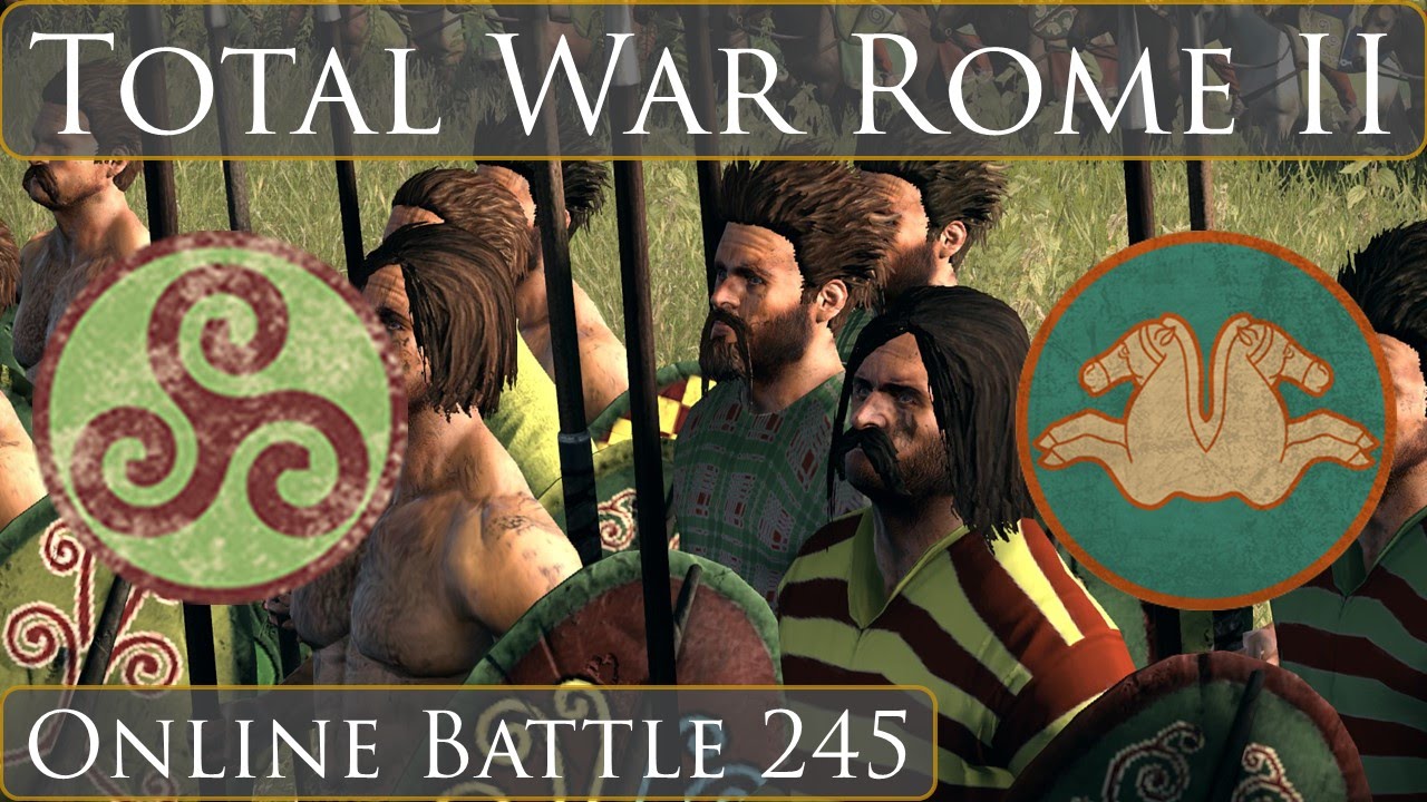 Total War Rome 2 Online Battle 245 Boii vs Tylis - YouTube