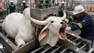 INSIDE A MODERN BEEF FACTORY: FROM CATTLE TO PACKAGED BEEF