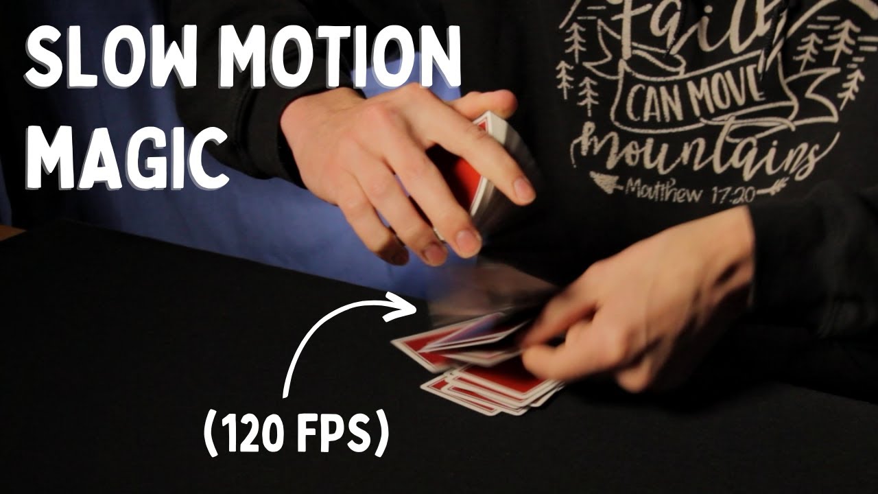 EXPERT Sleight of Hand vs. SLOW MOTION!! (feat. Mika Harris) - YouTube