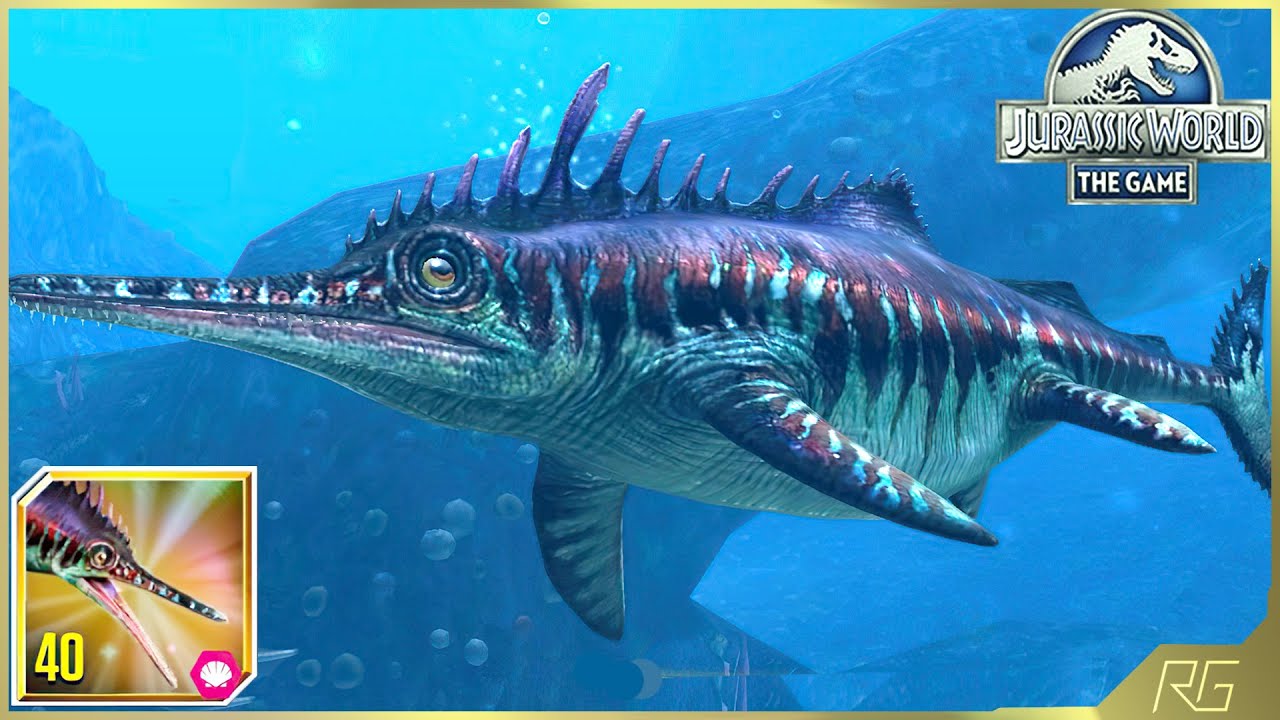 TEMNODONTOSAURUS MAX LEVEL 40 NEW AQUATIC. Feeding, Battle, Special ...