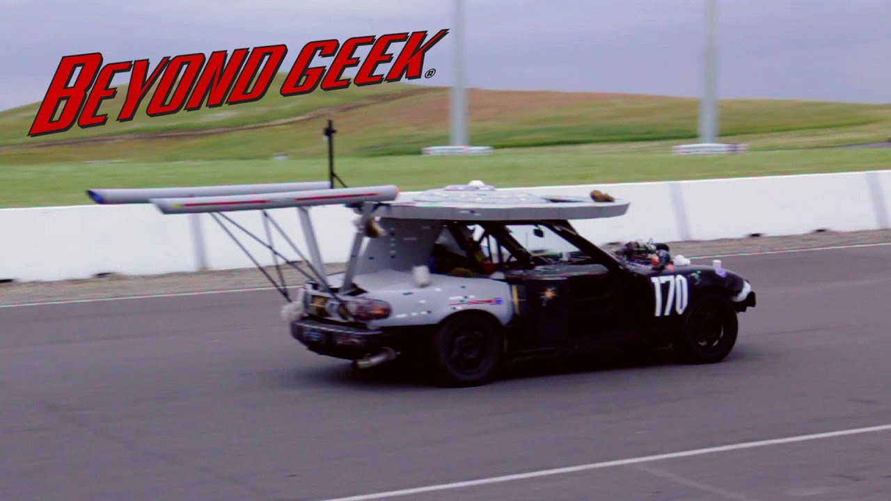 Beyond Geek - Junk Car Racing Preview - 24 Hours of LeMons - YouTube