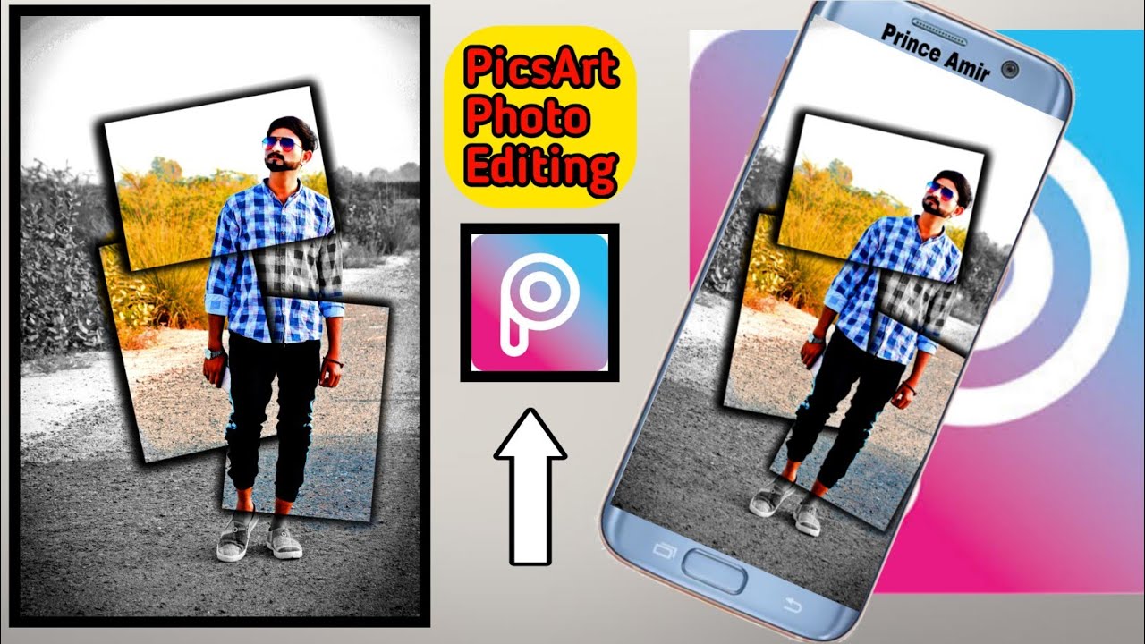 How To Make Square Photo Editing In PicsArt 🔥|| Frame Photo Editing ...