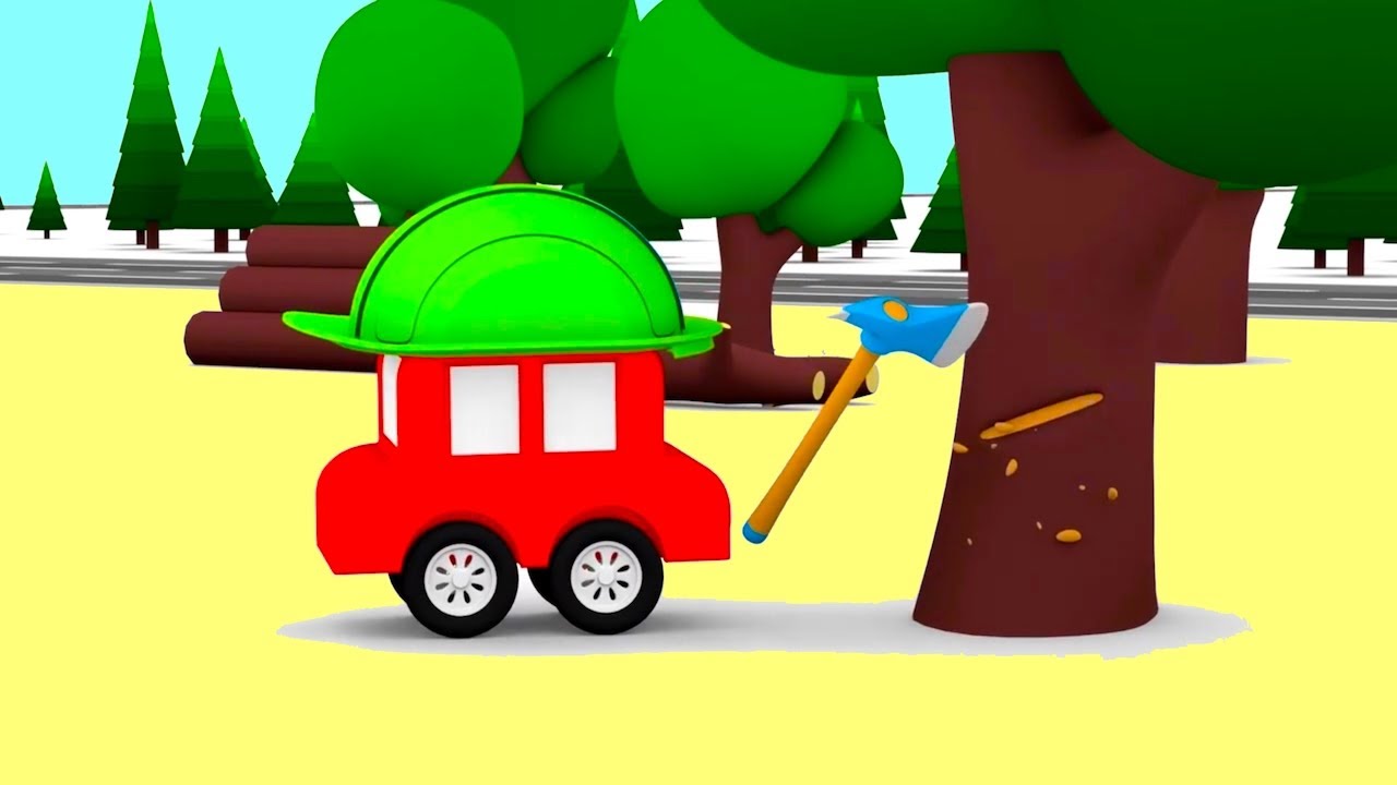 Don't AXE me! - How do Trees Talk? - Cartoon Cars - Cartoons for Kids ...