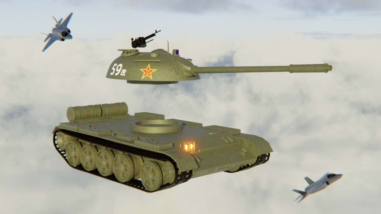 Footage of T-59 Tank 3 - YouTube