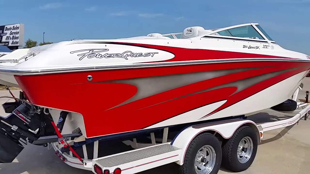 2001 Powerquest SOLD 260 Painted by Mitcher T - YouTube