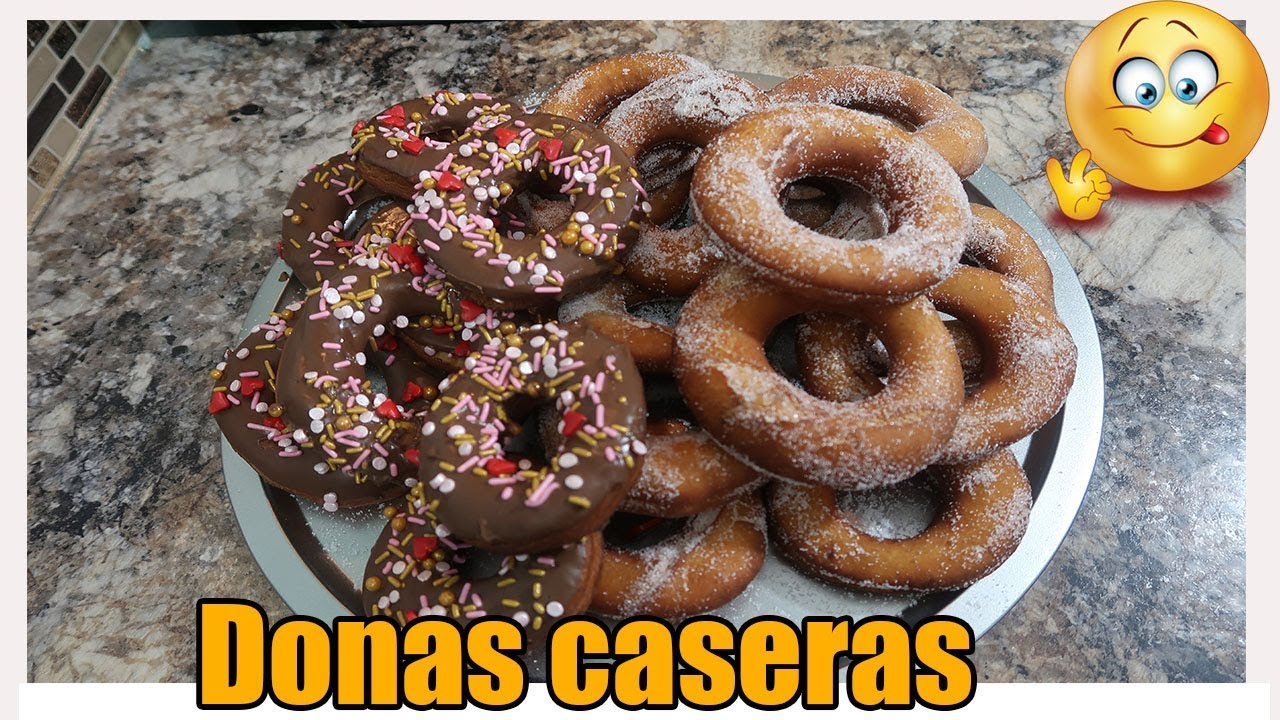 Como hacer donas caseras a mi estilo. paso a paso, medidas exactas ...