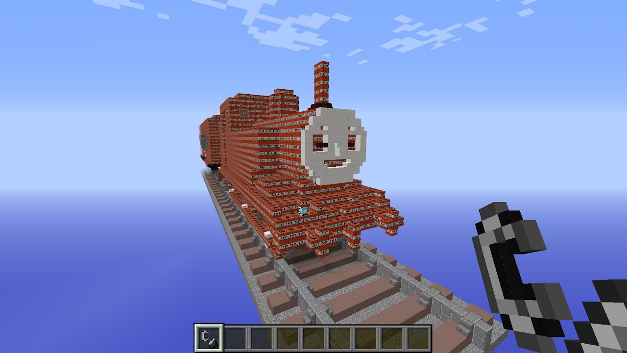 TNT Thomas the Tank Engine.exe. experiment in Minecraft. What will ...