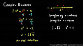 Algebra 2 - Complex Numbers - YouTube