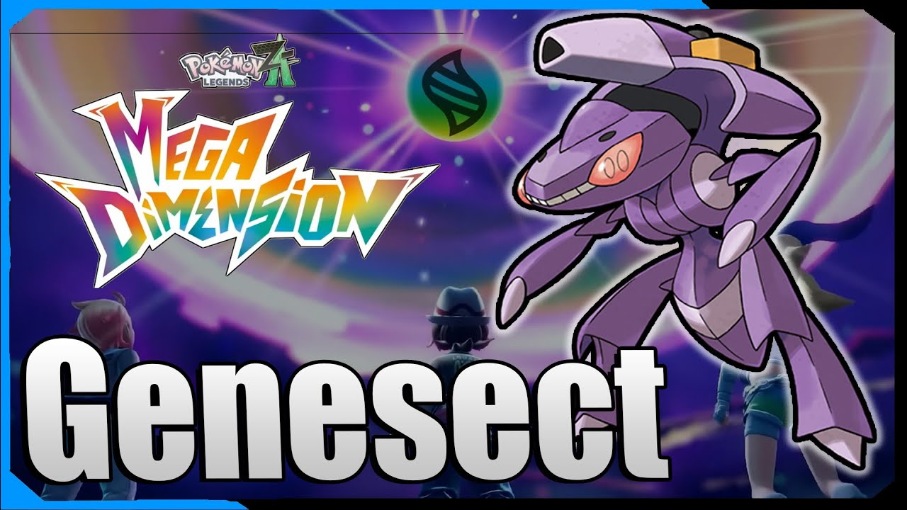 Genesect bekommen in Pokemon Legenden Z-A Mega Dimension - YouTube