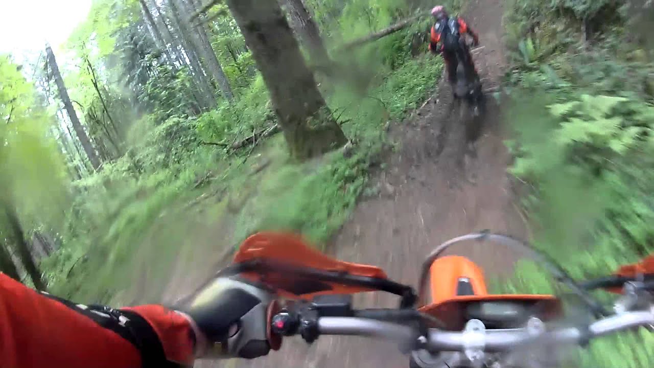 Single Track Dirt Bikes Oregon KTM 2007 250 XC-W - YouTube
